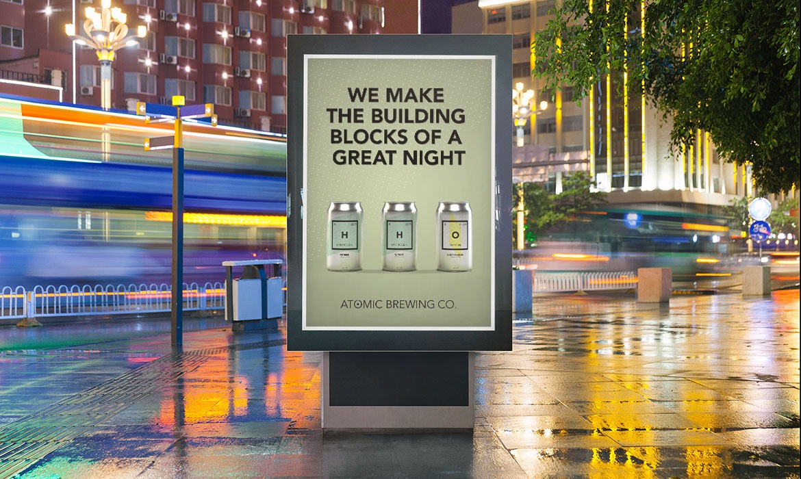 Atomic Brewing Company - Josh D. Weiss | Associate Creative Director - Art