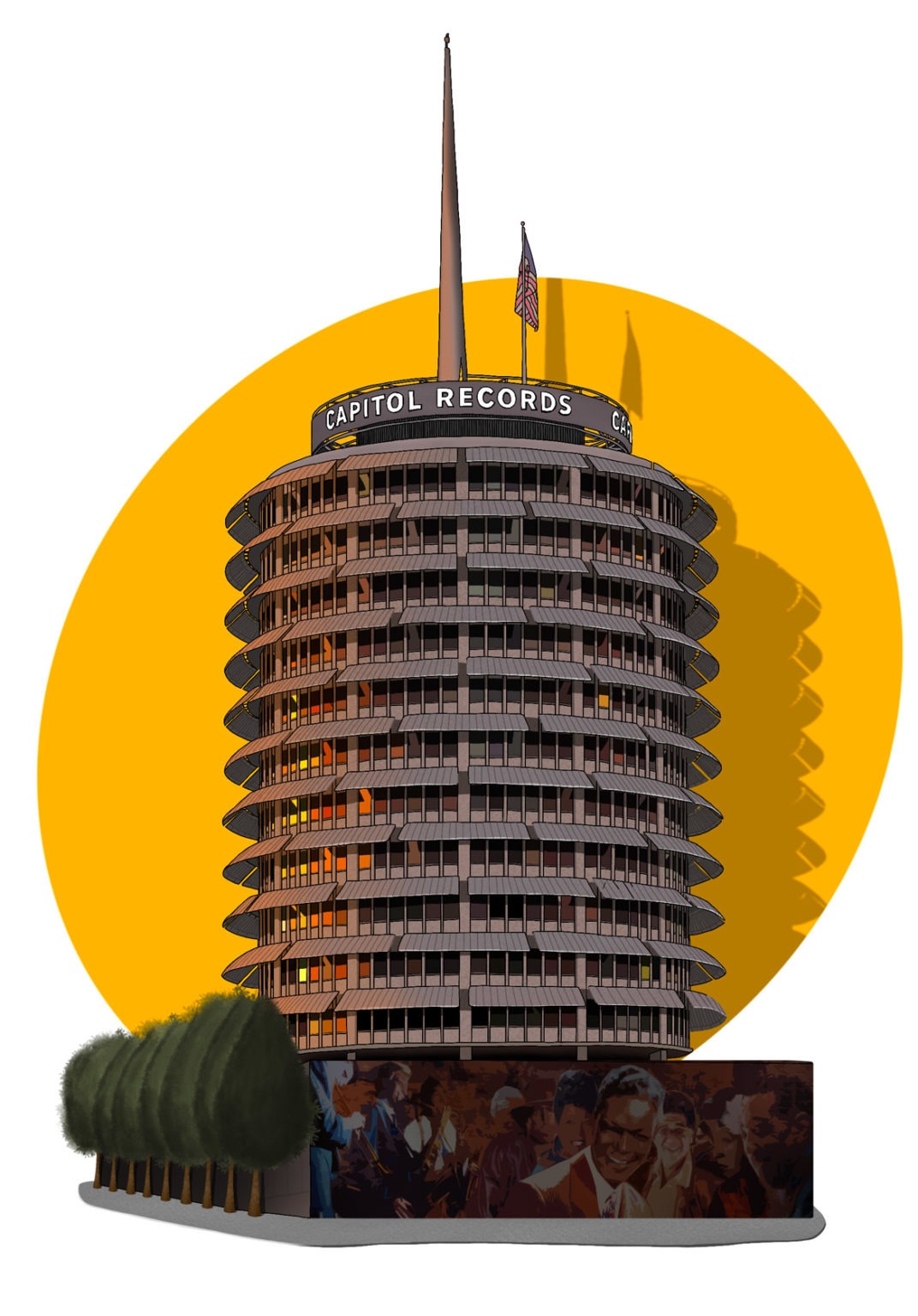 Capitol Records Building - Josh D. Weiss | Associate Creative Director ...